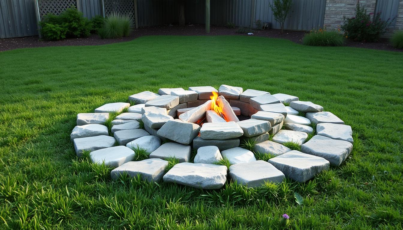 How to Create a Stone Ring Fire Pit in Your Backyard