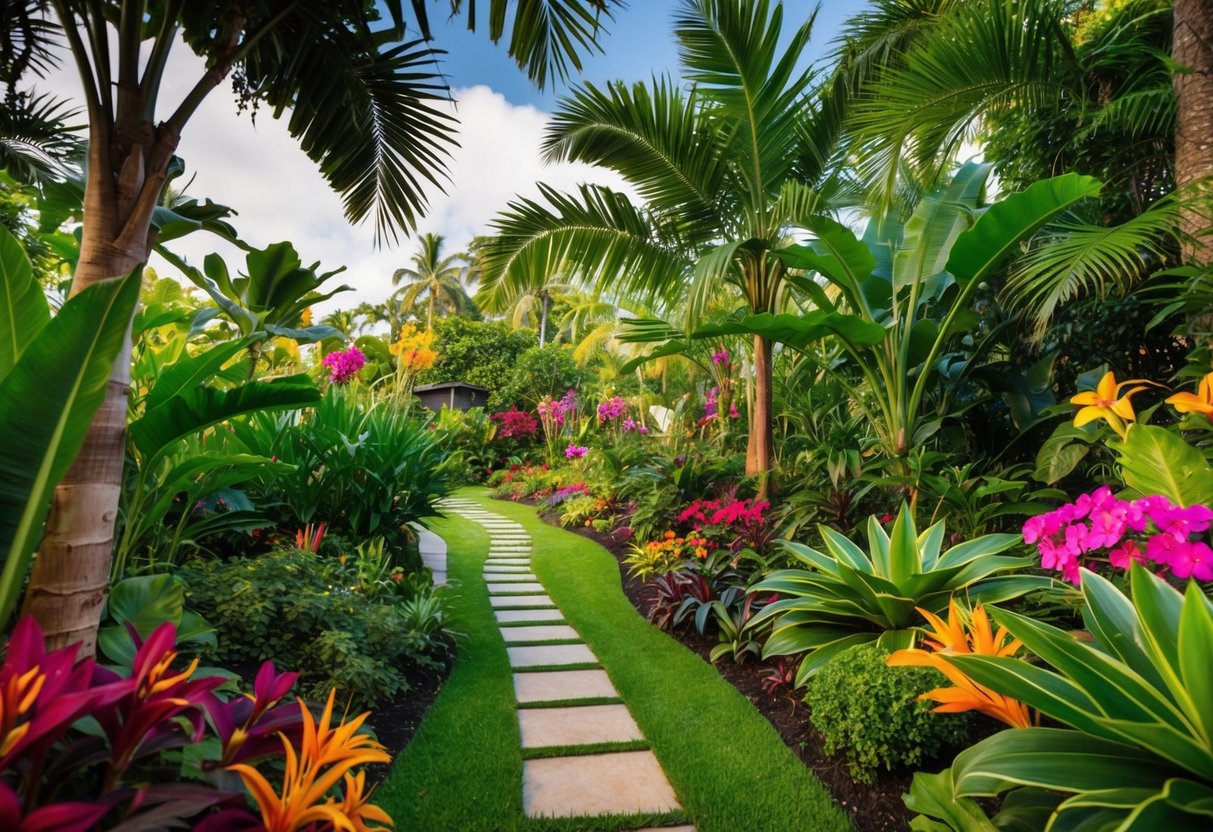 Tropical Lush Landscaping Ideas For Your Home